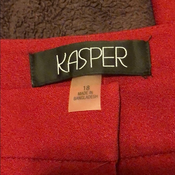 Kasper | Pants & Jumpsuits | Kasper Fire Red Pants | Poshmark